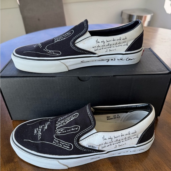 Vans | Shoes | Vans X Slipknot Corey Taylor Slip On Size 9 | Poshmark